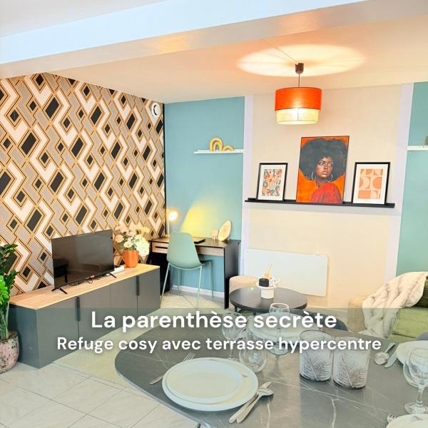 La Parenthèse Secrète - Refuge Cosy Avec Terrasse Hypercentre - Mouscron