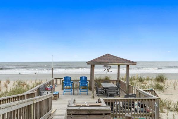 Jay`s Nest Brunswick Vacation Rentals Ocean Front Home - Holden Beach, NC