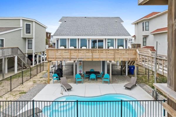 Aqualicious Ocean Front, Private Heated Pool - Ocean Isle Beach, NC