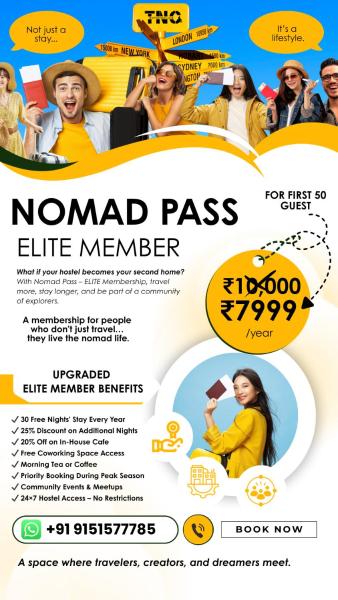 Tnc Lucknow By The Nomad Cave Hostel - Madhya Pradesh