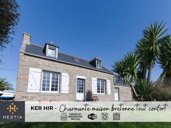 Ker Hir - Charmante Maison Bretonne Tout Confort - Ploudalmézeau