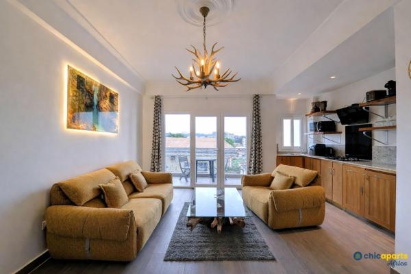 Chic Apart With Parking, Balcony And Great View - Yaoundé