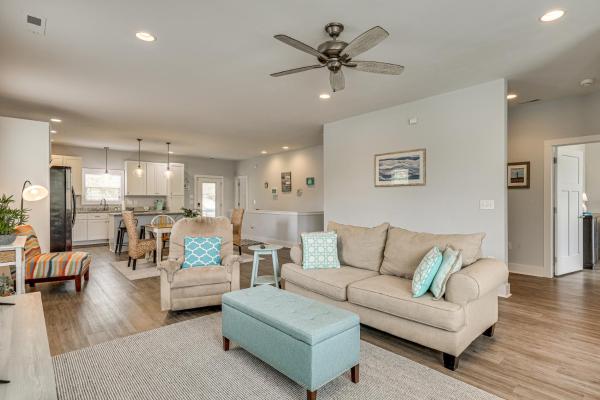 Deck & Games! Pet-friendly Oak Island Home - Holden Beach, NC