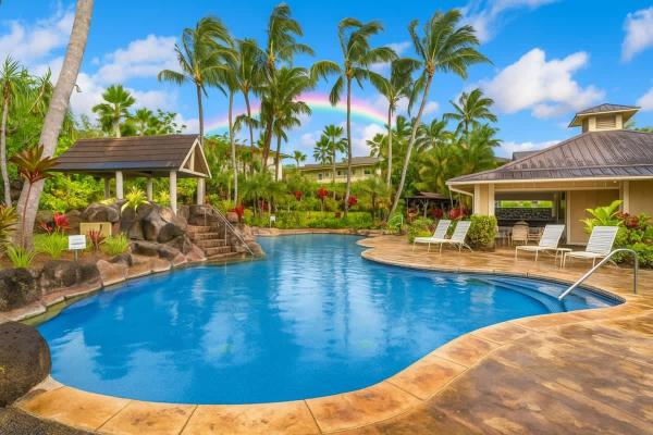 Nihilani 7a Resort Style Living With Central Ac & Pool - Tunnels Beach, HI