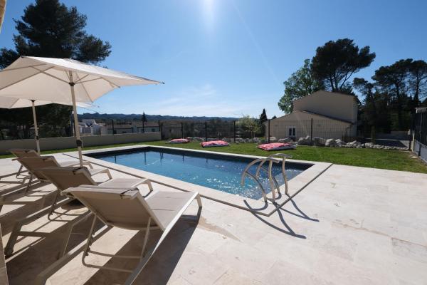 Air-conditioned Villa Heated Pool Alpilles View St-remy - Avignon