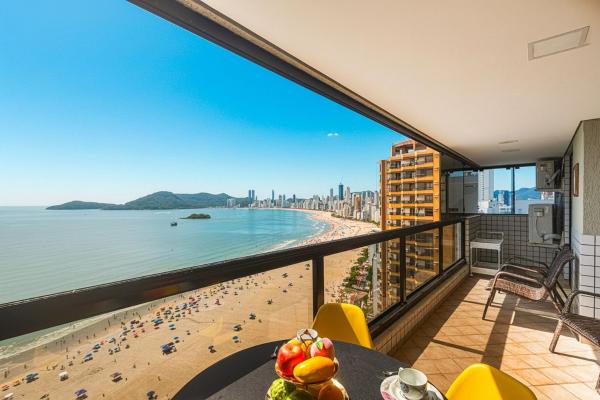 Apvl251 Frente Mar Com Vista Incrível Do 25º Andar - Balneário Camboriú