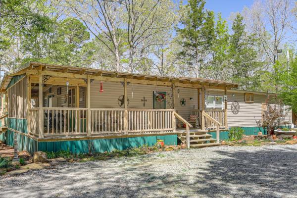2 Mi To Cherokee Landing! Secluded Forest Escape - Heber Springs, AR
