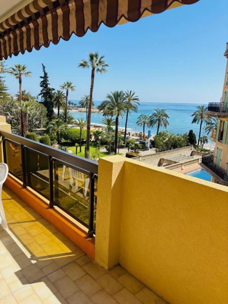 T2 Vue Mer Exceptionnelle Parking Privé Menton Centre - Plages de Menton