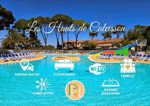 Les Hauts De Calvisson - Résidence De Vacances Familiale - Piscine Toute L'année - Lunel