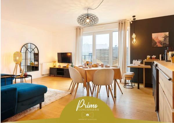 Le Cosy Chic, 6 Pers Centre Nantes Avec Parking - Carquefou