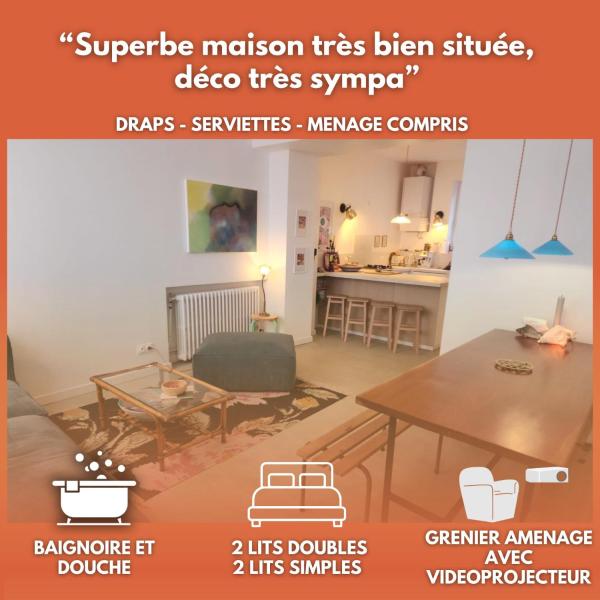 Le Grenier à Sel, Maison De Pécheur Pour 6 Avec Salle Tv - Fécamp
