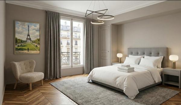 2br Tour Eiffel View Suffren - Eiffel Tower - Paris