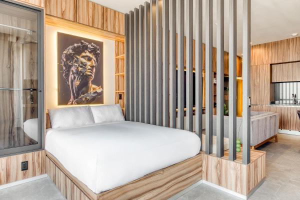 Luxury Studio - Pool - Revolution Monument View - Mexico City
