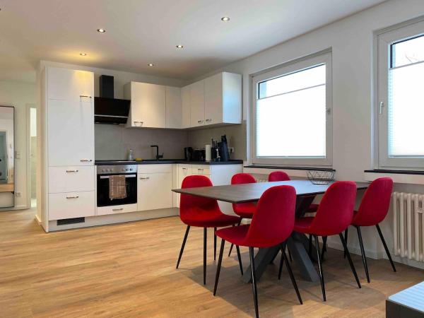 Business-apartment Mit 3 Schlafzimmern Und Parkplatz - Apt 8 Im 2 Og - Düsseldorf