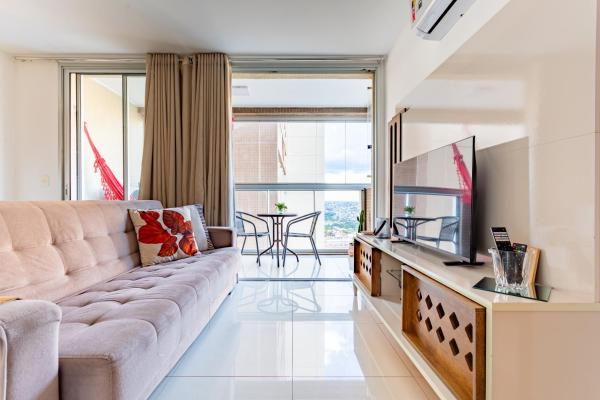 Apt Luxo, Vista Belíssima, 2 Suítes Df Plaza - Brasil