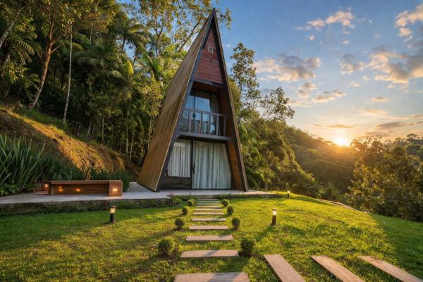 Chalé Valentina-luxo Com Hidromassagem - Blumenau