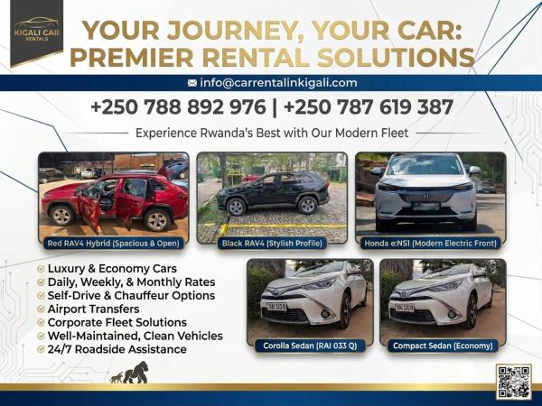 Kigali, Rwanda Car Rental - Rwanda