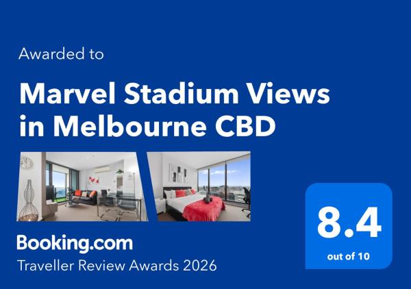 Marvel Stadium Views In Melbourne Cbd - Williamstown