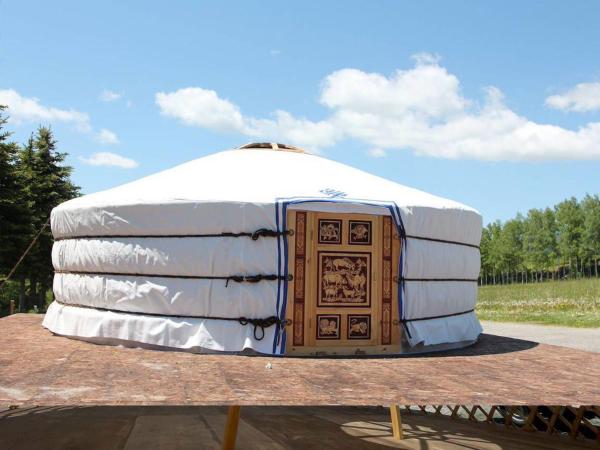 Frontier Village モンゴルゲルグランピング 当麻町 最大4名 ペット同伴可 - Hokkaidō