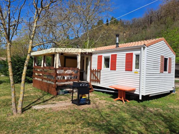 Mobil Home 4 Places Dans Un Camping, à 10 Mn D'avene Et 15 Mn Du Centre Bouddhiste Lerab Ling - Hérault