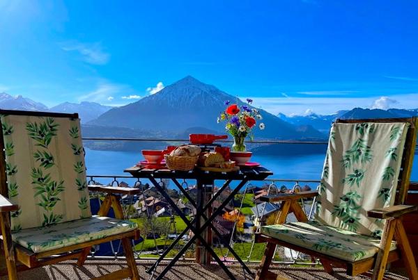 Lake Thun Alps Scenic Views And Concierge By Swisshut - Spiez