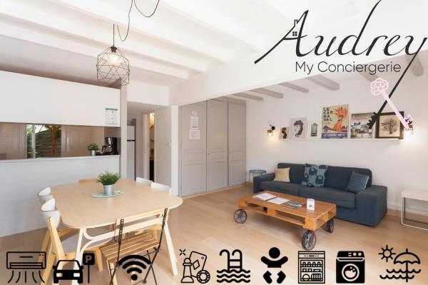 Chez Agnès - Superbe Maison Climatisée à Proximité Des Plages - La Grande-Motte