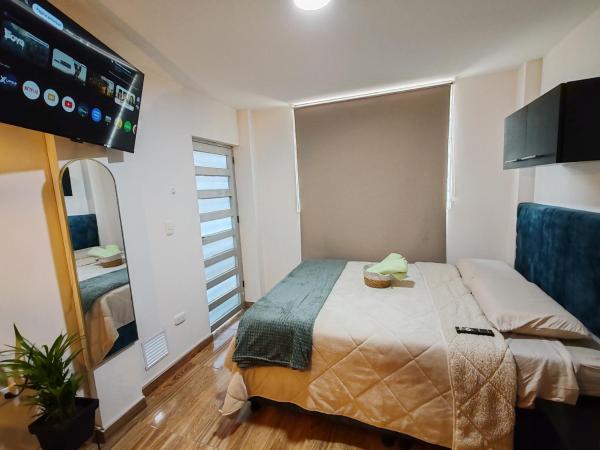 Alojate Studio En Las Quintas, Moderno, Parqueadero, Privado, Cocina & Lavadora - Boyacá
