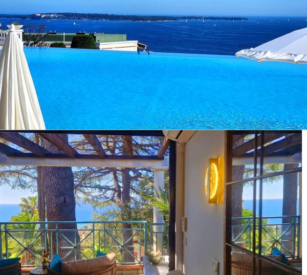 Piscine, Vue Mer, Calme Et Luxe, Terrasse - Cannes