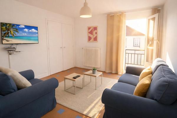 La Forge - Grand Appartement 4 Chambres Wifi & Parking - Gueugnon