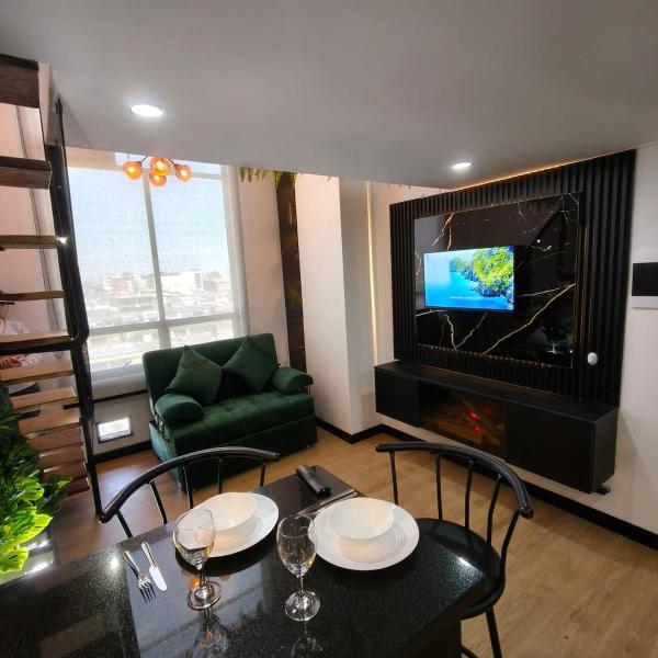 Premium Loft Near The Airport Comfort And Design Free Wifi - Bogota El Dorado Airport (BOG)