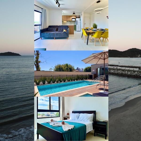 Apto 2 Quartos Com Piscina, Ar-condicionado E Churrasqueira Privativa A 400m Da Praia - Penha