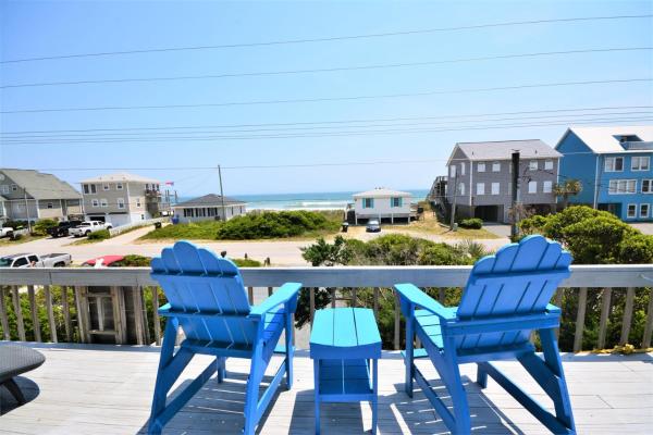 Ocean View 3-bedroom House In Surf City, Perfect For Up To 8 Guests. - Surf City, NC
