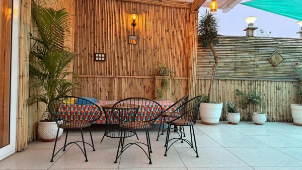 Madhuvana - मधुवन - Cozy Bamboo House On Terrace - 아그라