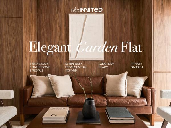 Elegant 3br Garden Flat - Steps From Central Oxford - 옥스퍼드셔