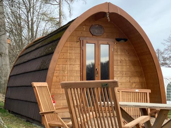 Nr 6 Camping Pod Mit Terrasse Und Seeblick - Sachsen