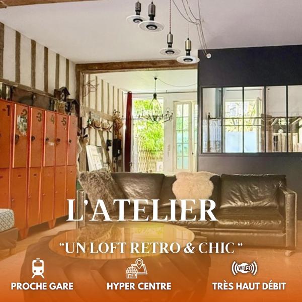 L'atelier Loft T1 Centre Historique Clim Wi-fi - Troyes