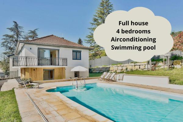 Maison Avec Piscine Et Climatisation Aux Portes De Lyon - Tassin-la-Demi-Lune