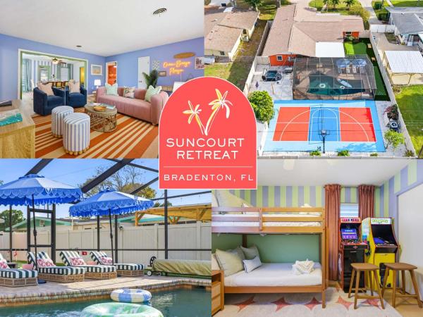 Suncourt Retreat Sports Court Pool Hot Tub - Bradenton, FL