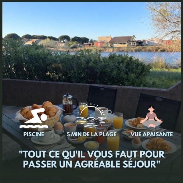 Un Matin Sur L'étang "Les Lagunes Du Soleil" - Gruissan