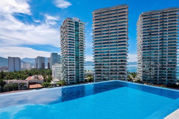 5th-floor Condo With Partial Ocean Views, Heated Pool, Sauna, Gym, Balcony, W/d - Puerto Vallarta