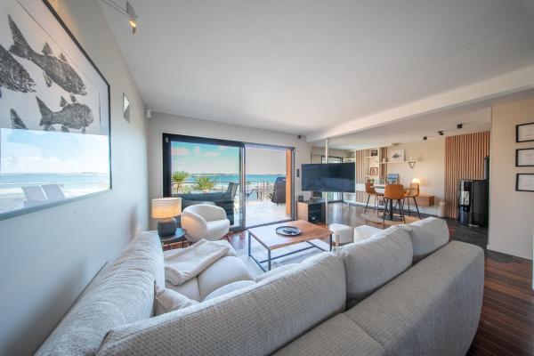 Villa Pieds Dans L'eau - Vue Mer & Jacuzzi - Larmor-Plage