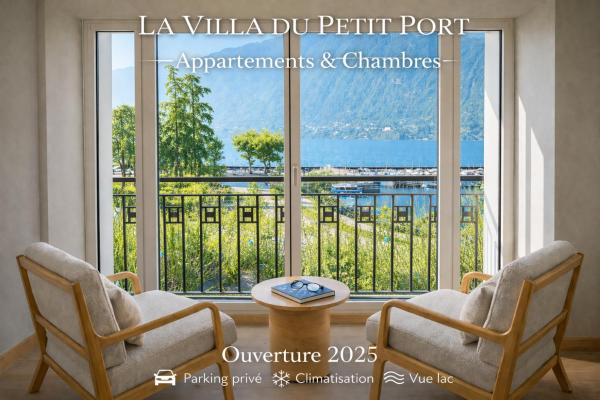 La Villa Du Petit Port - Appartements & Chambres - Aix-les-Bains
