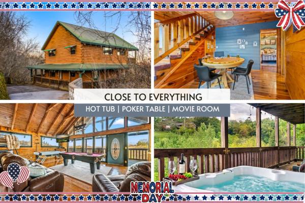 Pet-friendly, Views, Hot Tub, Wifi, Game Room - 세비어빌