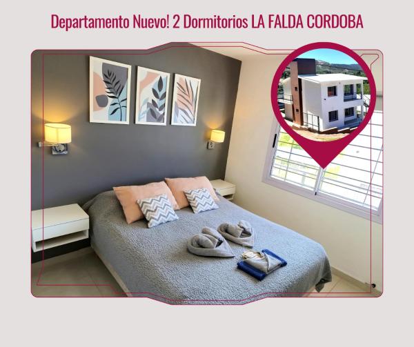 Departamento Nuevo! 2 Dormitorios La Falda Cordoba - La Falda
