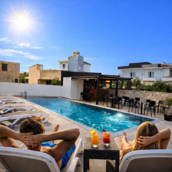 Three Bedrooms Poolside Duplex In Ksamil - Corfou