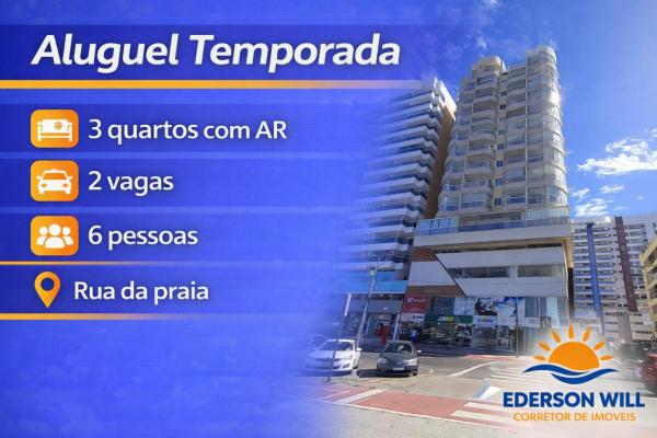 Guarapari Praia - 3 Quartos Com Ar - Rua Da Praia - Guarapari