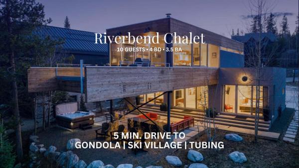 Luxury Riverfront Chalet - Winter Park, CO