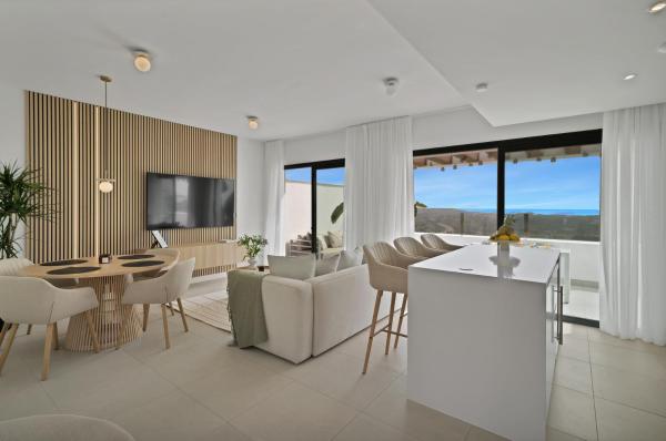 Luxe Penthouse Panoramic Sea View, Spa & Gym - La Cala de Mijas