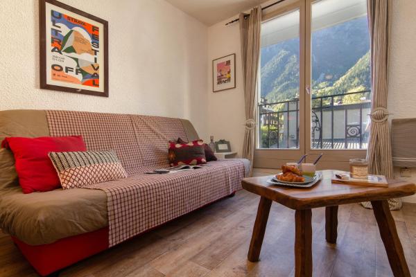Studio Chamonix 20m², 4 Pers, Balcon, Parking - Fr-1-517-40 - Aiguille du Midi