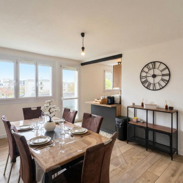 Le Refuge Urbain T3 Moderne Parking Gratuit - Vannes